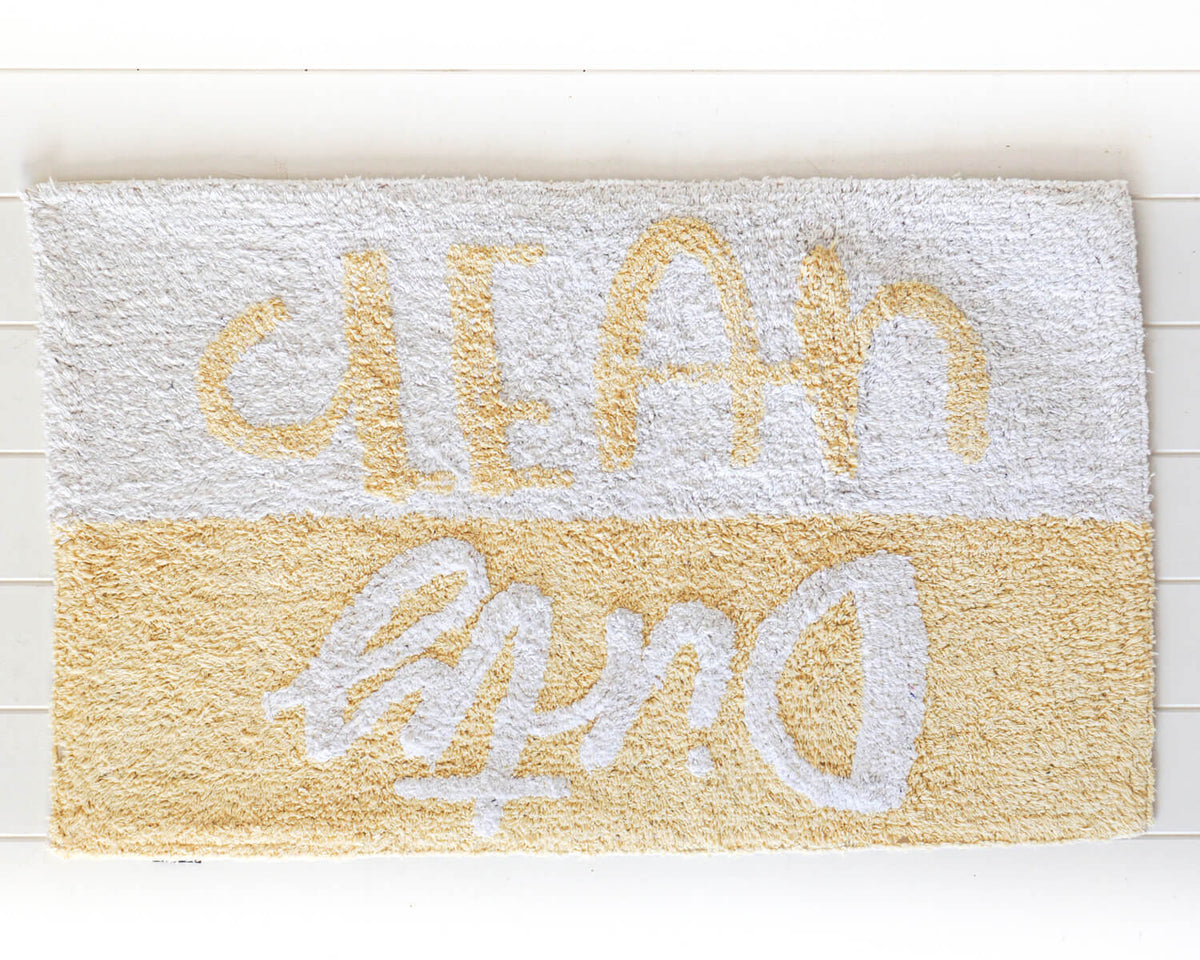 Dirty/Clean Bathmat | Customised Home