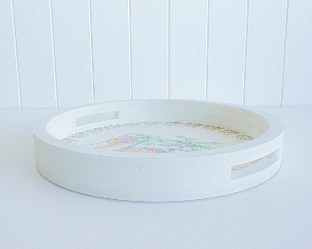 Oasis Camels Round Tray | Customised Home